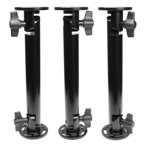 Pedestal Mount with Round Mounting Plate 10″ - ClicOn